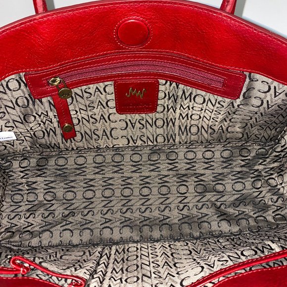 Monsac | Bags | Monsac Leather Bag | Poshmark